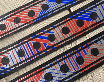 Set of Two 1933 Sample Paper Border Bands From British Made Dersine ...