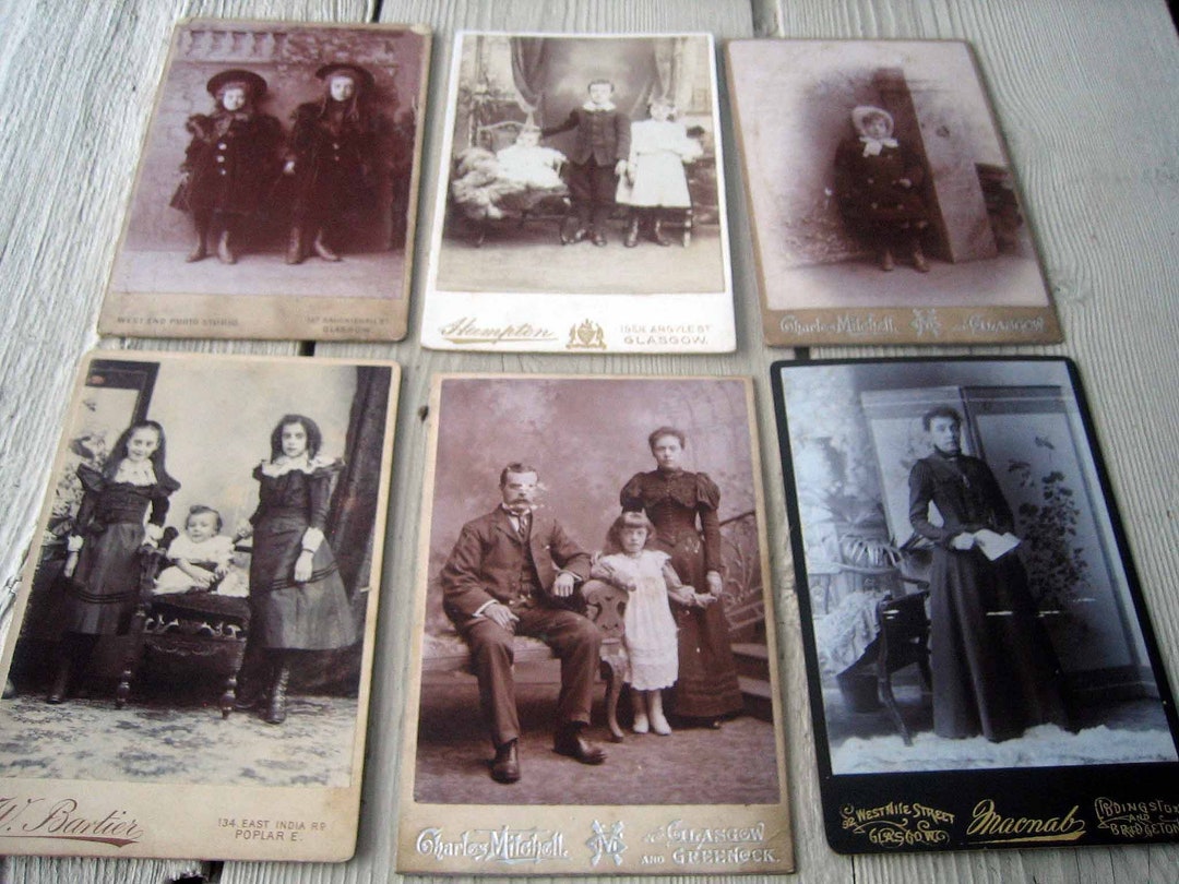 One Antique Victorian Cabinet Card Photo (ref: A-7172/1 Box 1) - Etsy