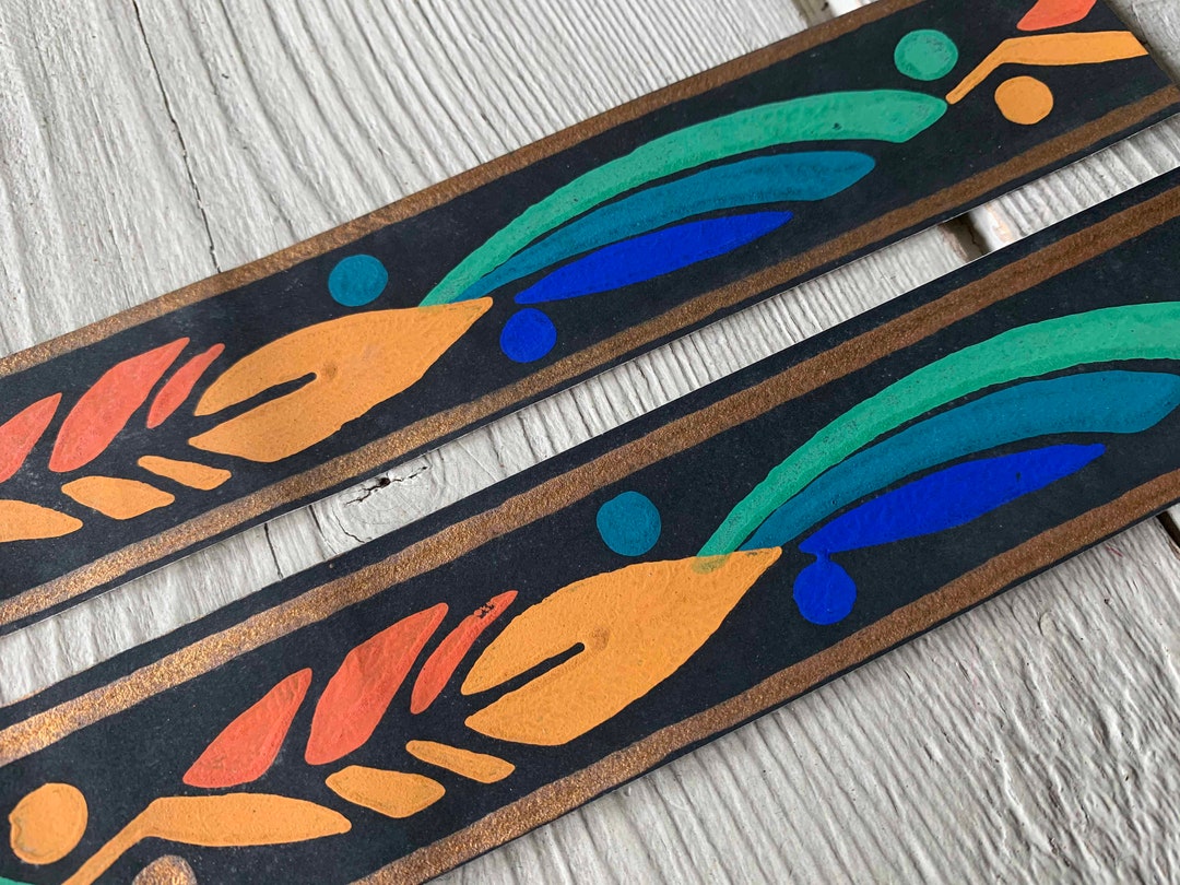 Set of Two 1933 Sample Paper Border Bands From British Made - Etsy