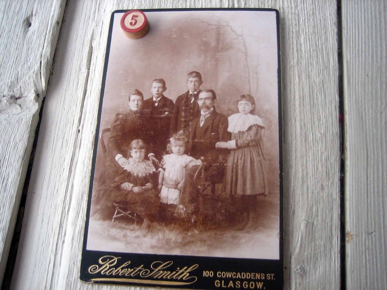 One Antique Victorian Cabinet Card Photo (ref: A-7172/2 Box 3) - Etsy