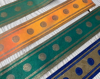 Set of Two 1933 Sample Paper Border Bands From British Made Dersine ...