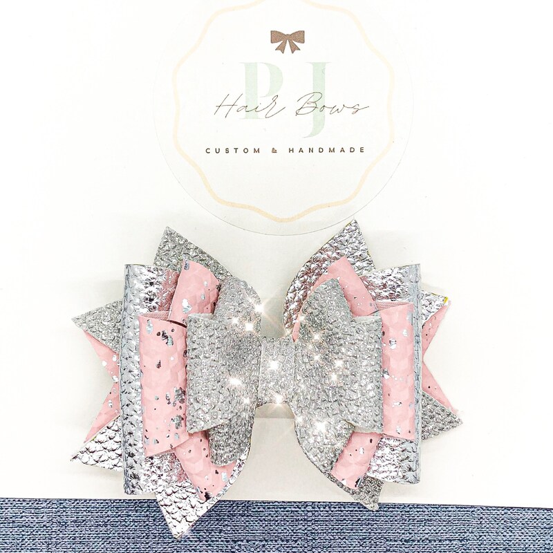 Layered Hair Bows - Etsy