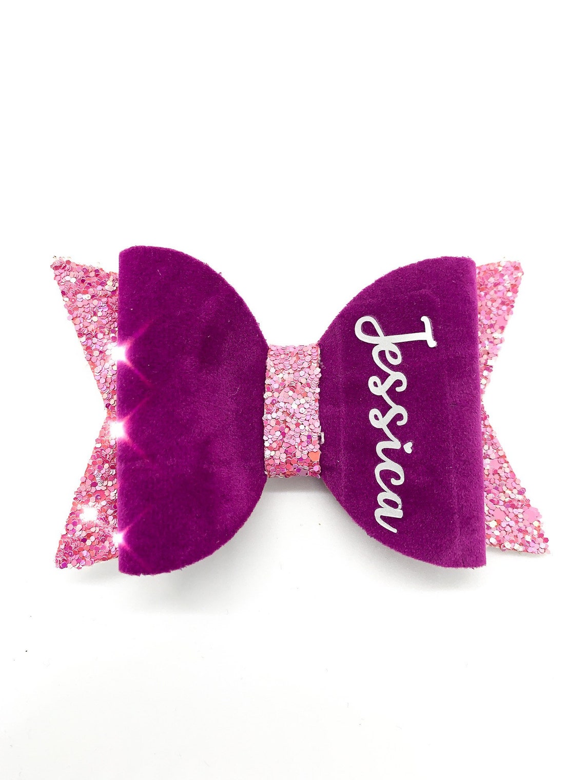 Custom Child Name Hair Bow Custom Hair Bow Cute Hair Bow - Etsy UK