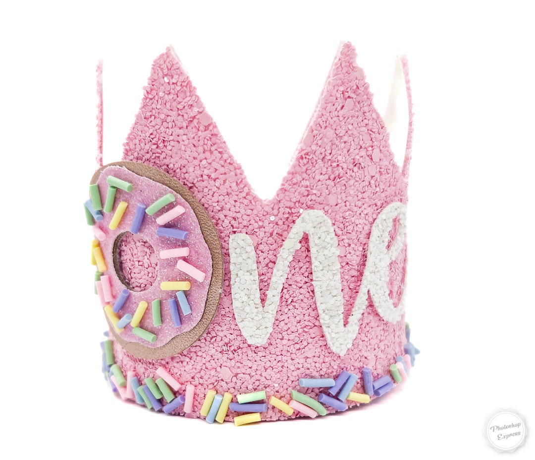 Sweet One Birthday Crown ~ Donut Theme Birthday Crown ~ Birthday Crown ...