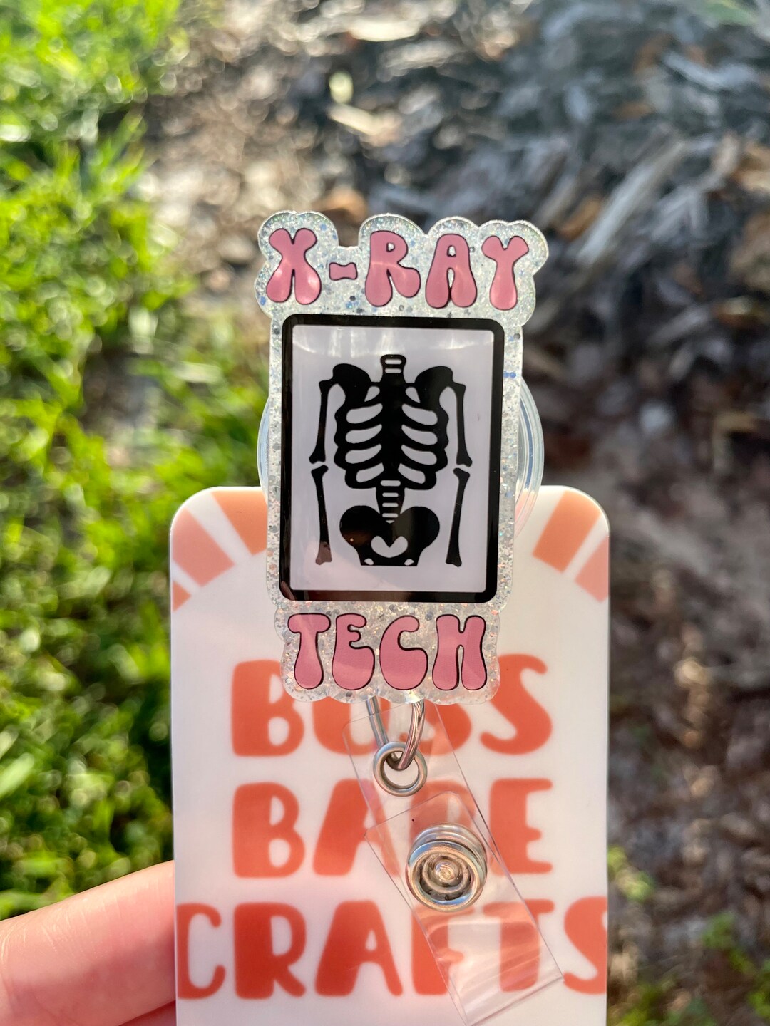 X-ray Tech Badge Reel X-ray Tech Badge Reel Rainbow Badge - Etsy