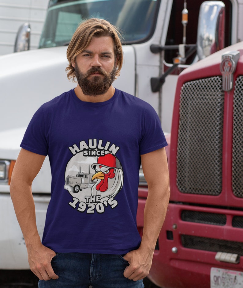 Trucker Shirt, Chicken Hauler, Truck, Hauler, - Etsy