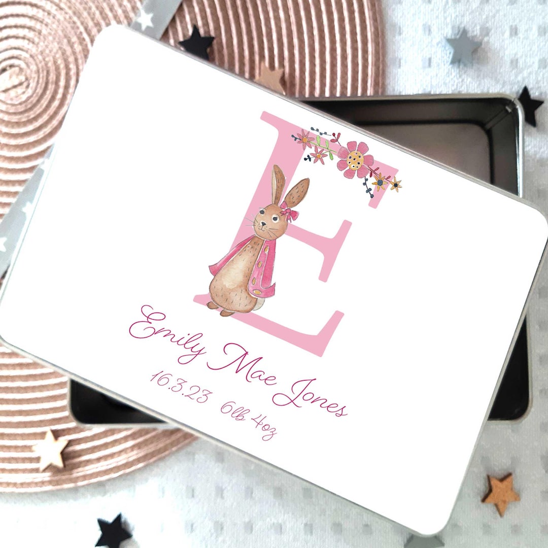 Personalised Hair Bobbles Tin, Girls Clips Tin,bits & Bobs Storage ...