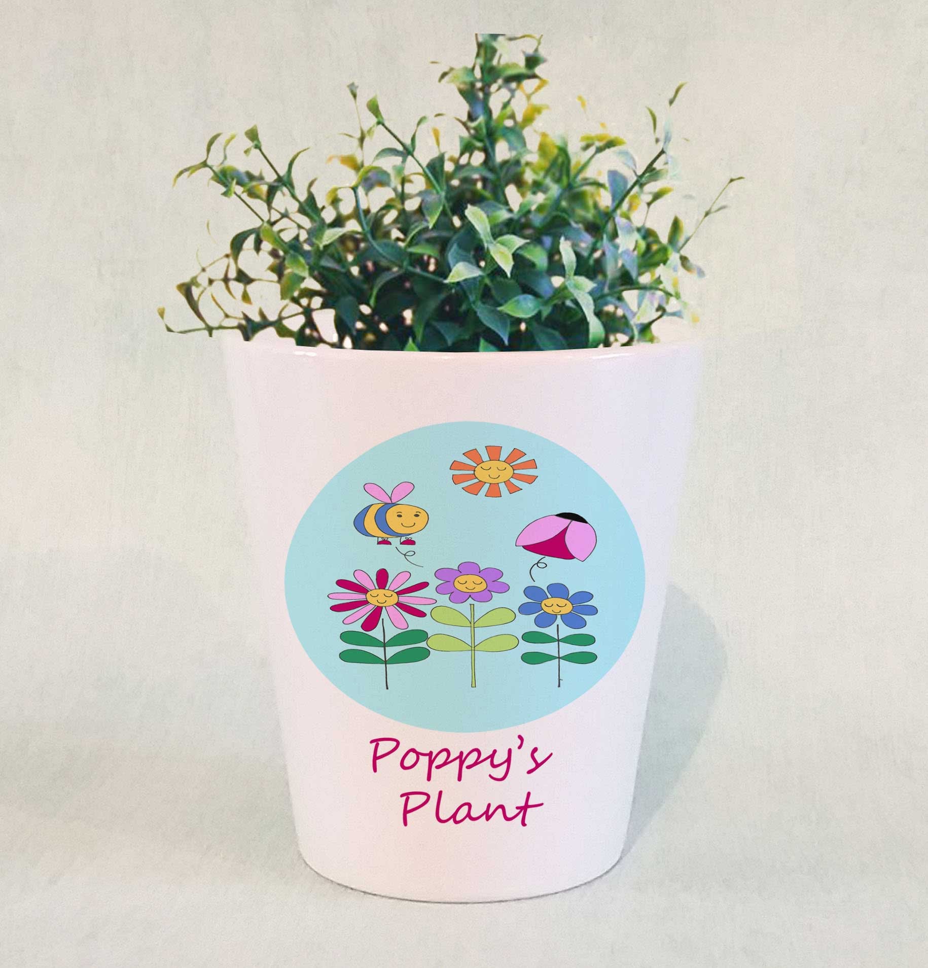 Personalised Plant Pot Personalised Flower Pots-Girls | Etsy