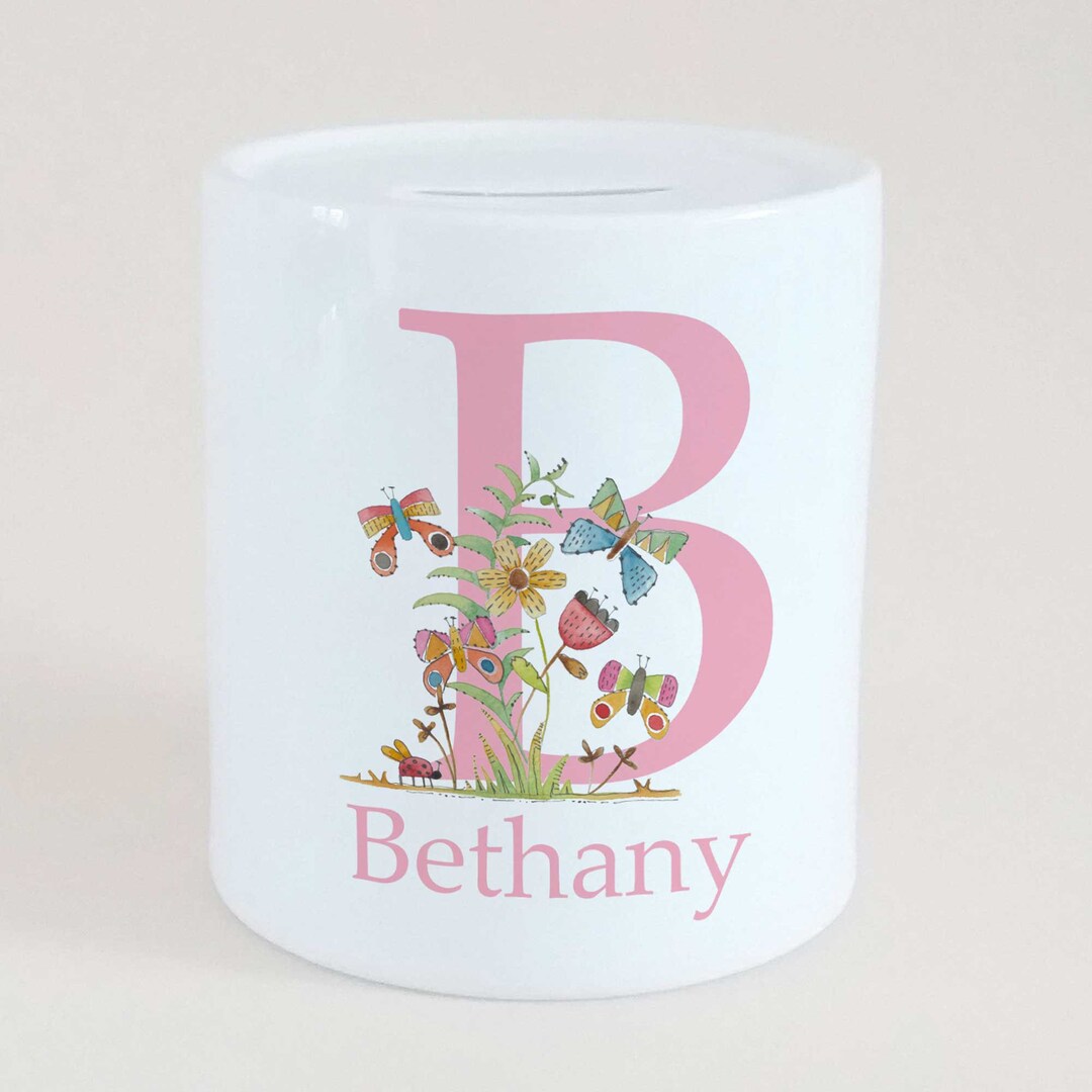 Baby Girl Money Box Uk at Hayley Forster blog