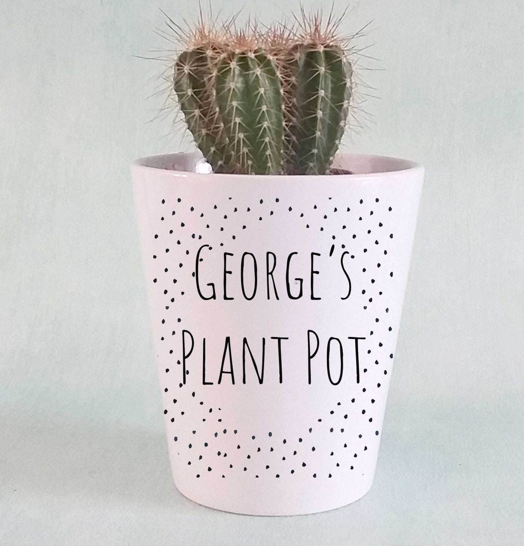 Personalised Plant Pot Personalised Flower Pots-initial Child's Name ...