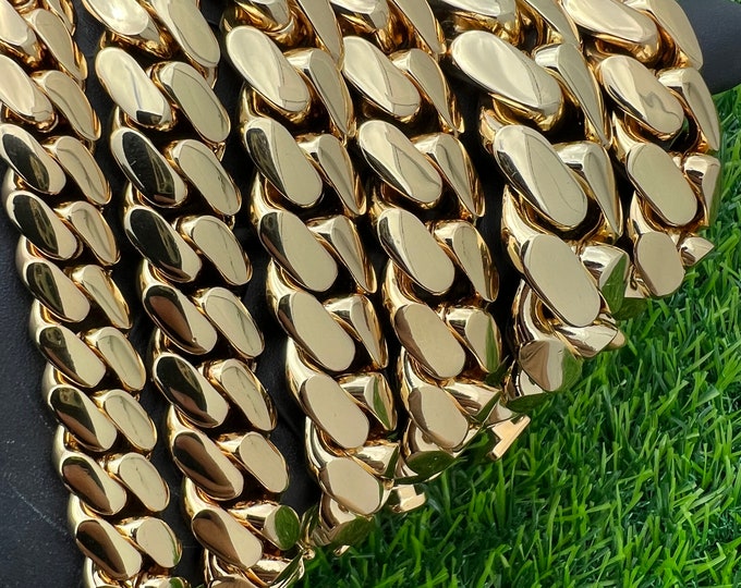 9mm 999 Pure Solid Silver Hand Made Cuban Link Chain 24in - Etsy