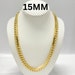 Miami Cuban Link SOLID HANDMADE 10-24MM Chain - Etsy