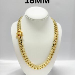 Miami Cuban Link SOLID HANDMADE 10-24MM Chain - Etsy