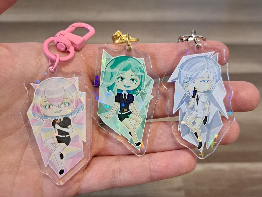 Land of the Lustrous Acrylic Keychain - Etsy