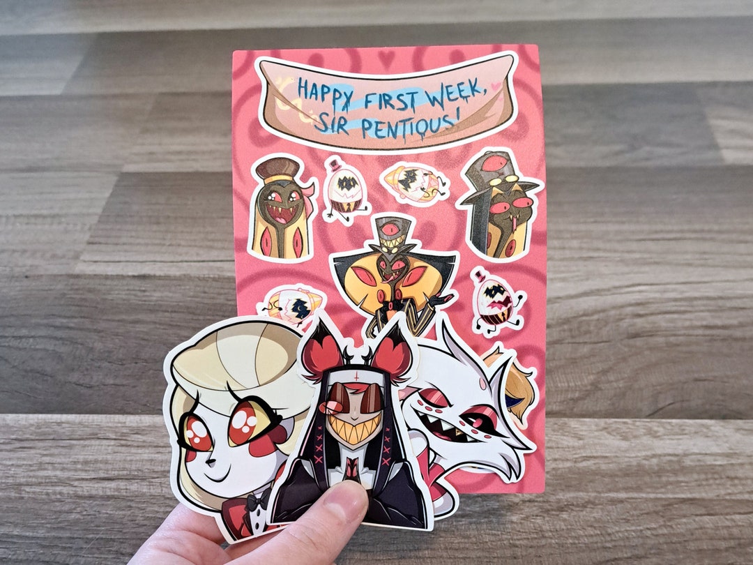 Hazbin Hotel Sticker Set - Etsy