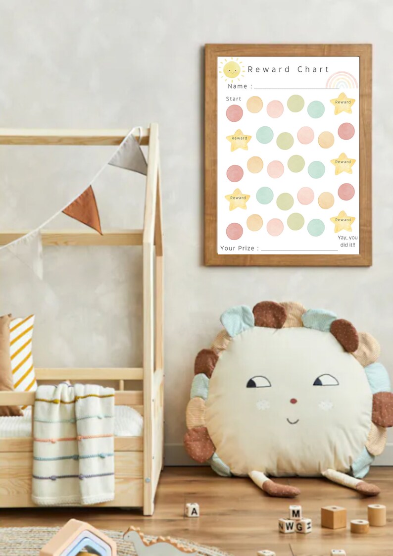 Reward Chart, Toddler Reward Chart, Reward Chart Printable, Kids ...
