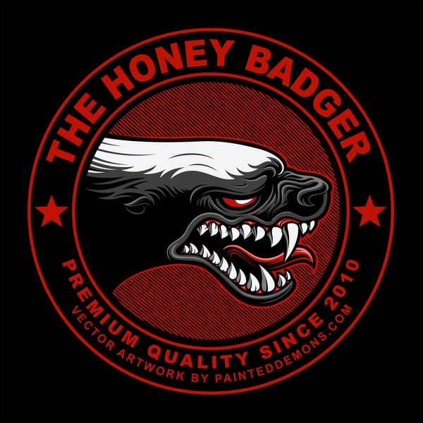 Honey Badger - Etsy