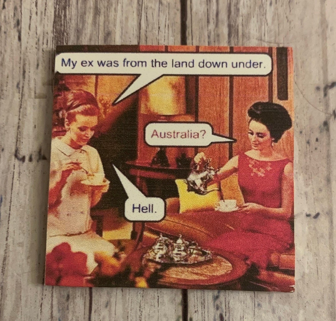Funny Magnet Sarcastic Magnet Small Gift 3 X 3 INCHES - Etsy