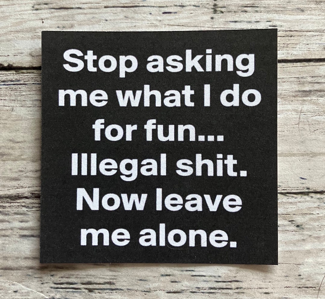 Funny Magnet, Sarcastic Magnet, Magnet, Small Gift 3 X 3 INCHES - Etsy