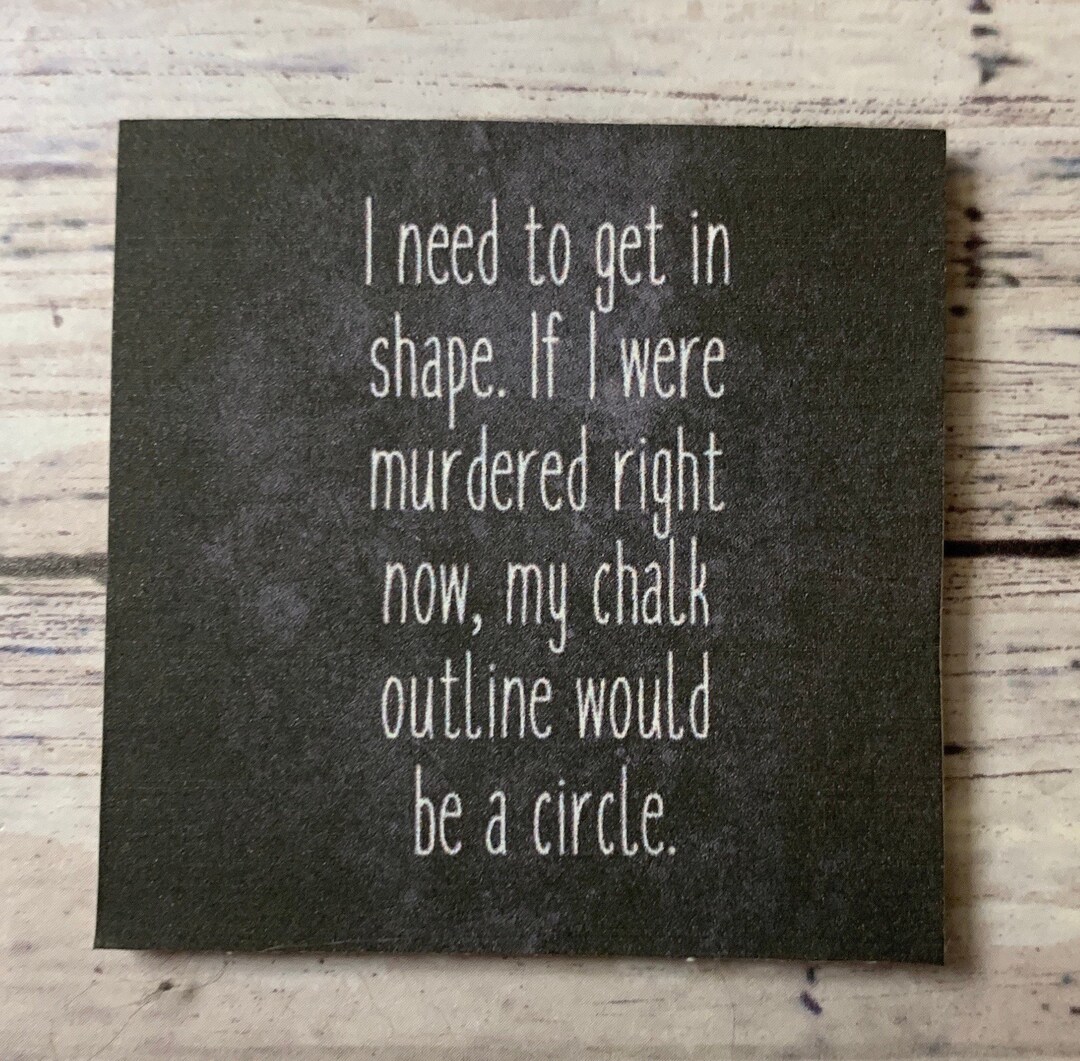 Funny Magnet Sarcastic Magnet Magnet Small Gift 3 X 3 - Etsy