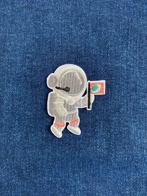 Astronaut Space Explorer Iron / Sew on Embroidered Patch Badge - Etsy UK
