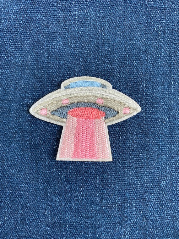 Spaceship Patch Space Patch Alien Patch UFO Patch Iron | Etsy
