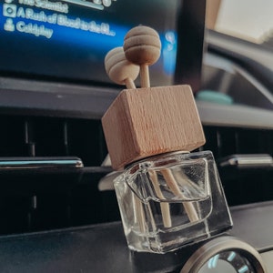 Wooden Car Air Vent Scent Diffuser 6ml, Car Air Freshener, Scents for ...