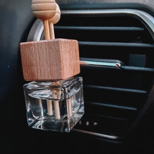 Wooden Car Air Vent Scent Diffuser 6ml, Car Air Freshener, Scents for ...