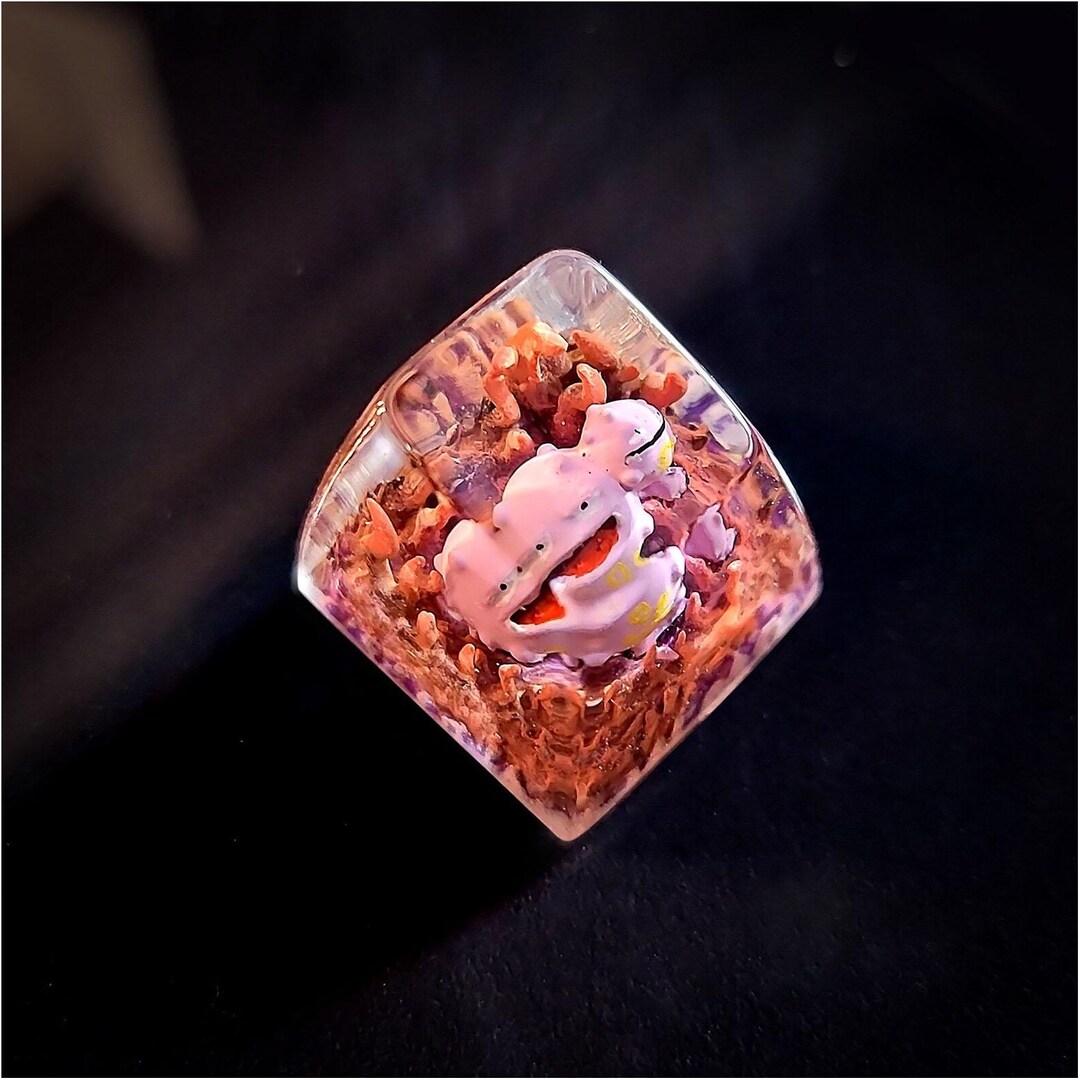 Pokemon Weezing Artisan Keycaps Epoxy Resin - Etsy