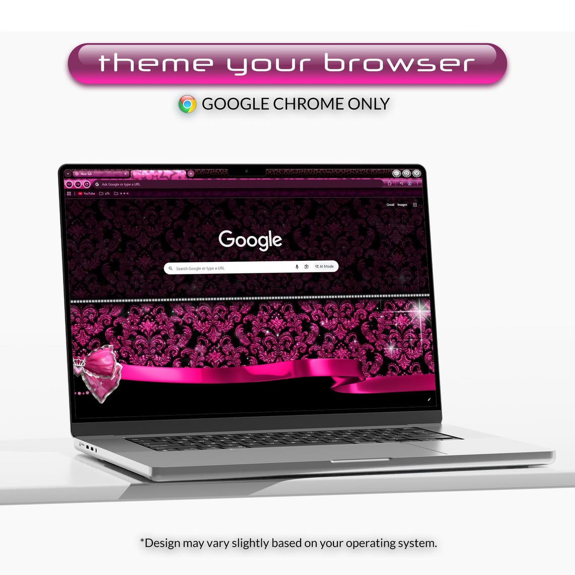 Trashy Y2K Browser Theme — 2000s Aesthetic Decor | Mcbling Style ...