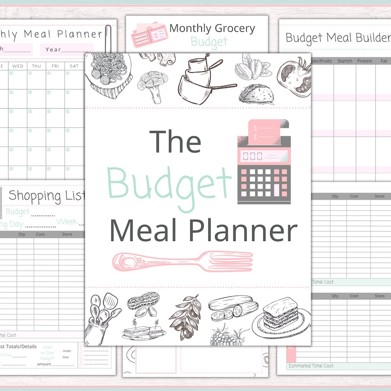 Meal Planner - Etsy