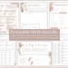 Mini Birth Plan Bundle | Editable Birth Plan| Hospital Bag Checklist ...