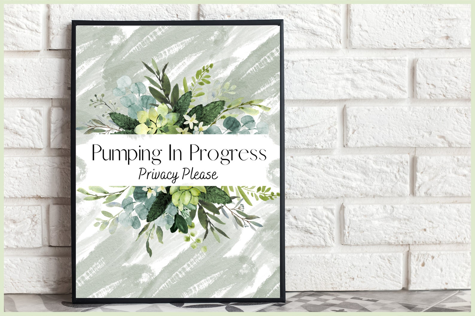 Printable Pumping in Progress Sign | Printable Breastfeeding Sign ...