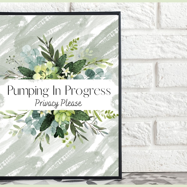 Pumping in Progress - Etsy