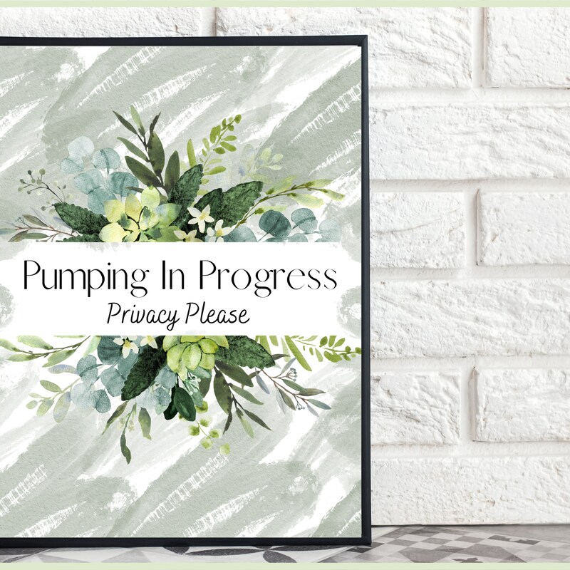 Pumping in Progress - Etsy