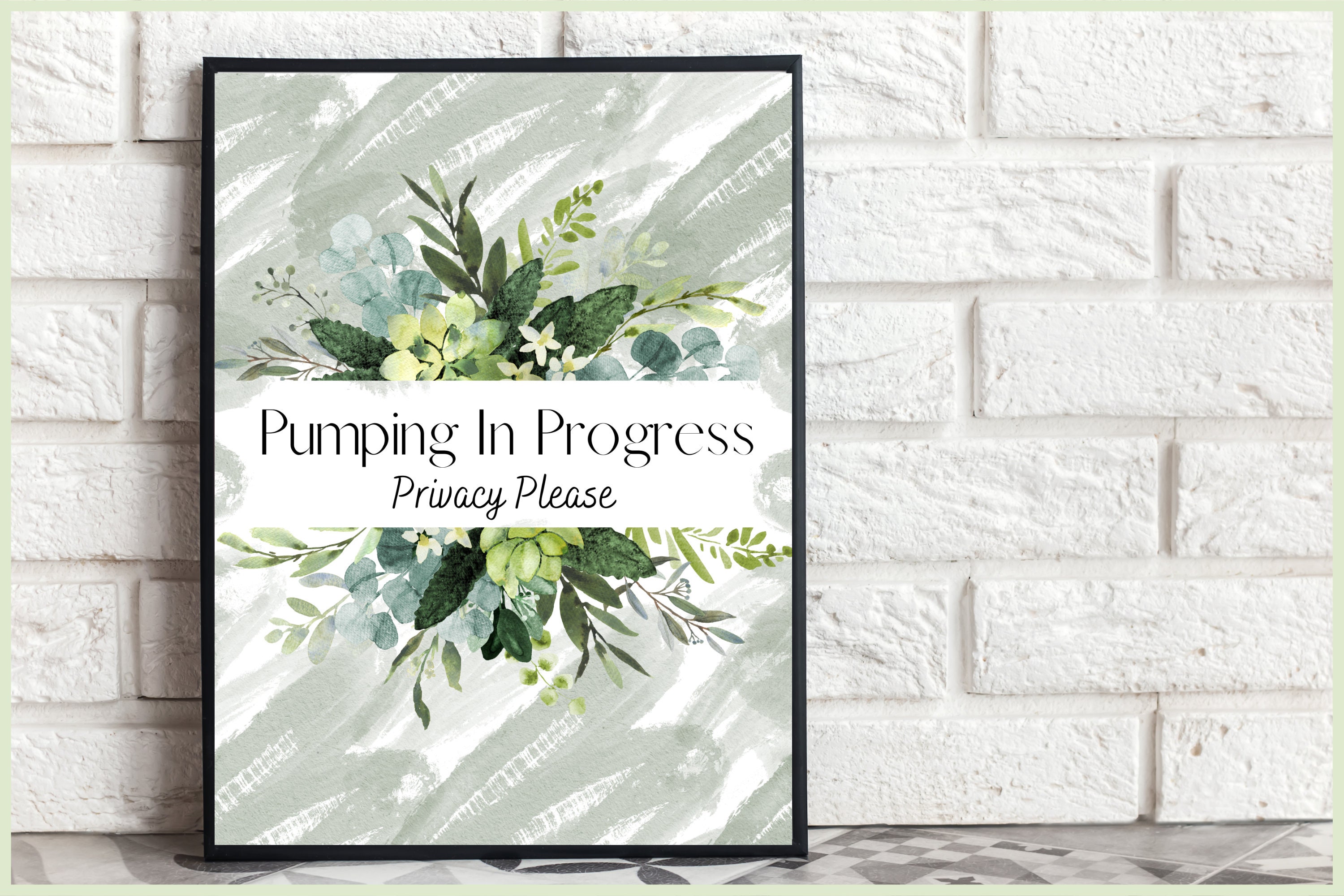 Printable Pumping in Progress Sign | Printable Breastfeeding Sign ...