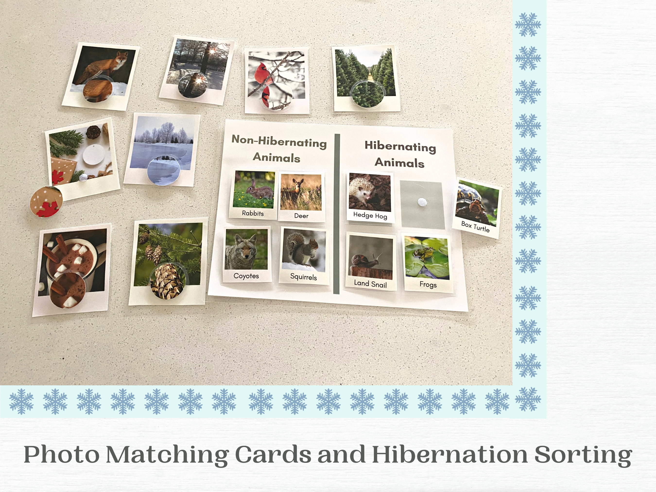 Winter Unit Study Printable Bundle | Montessori Preschool Worksheets ...