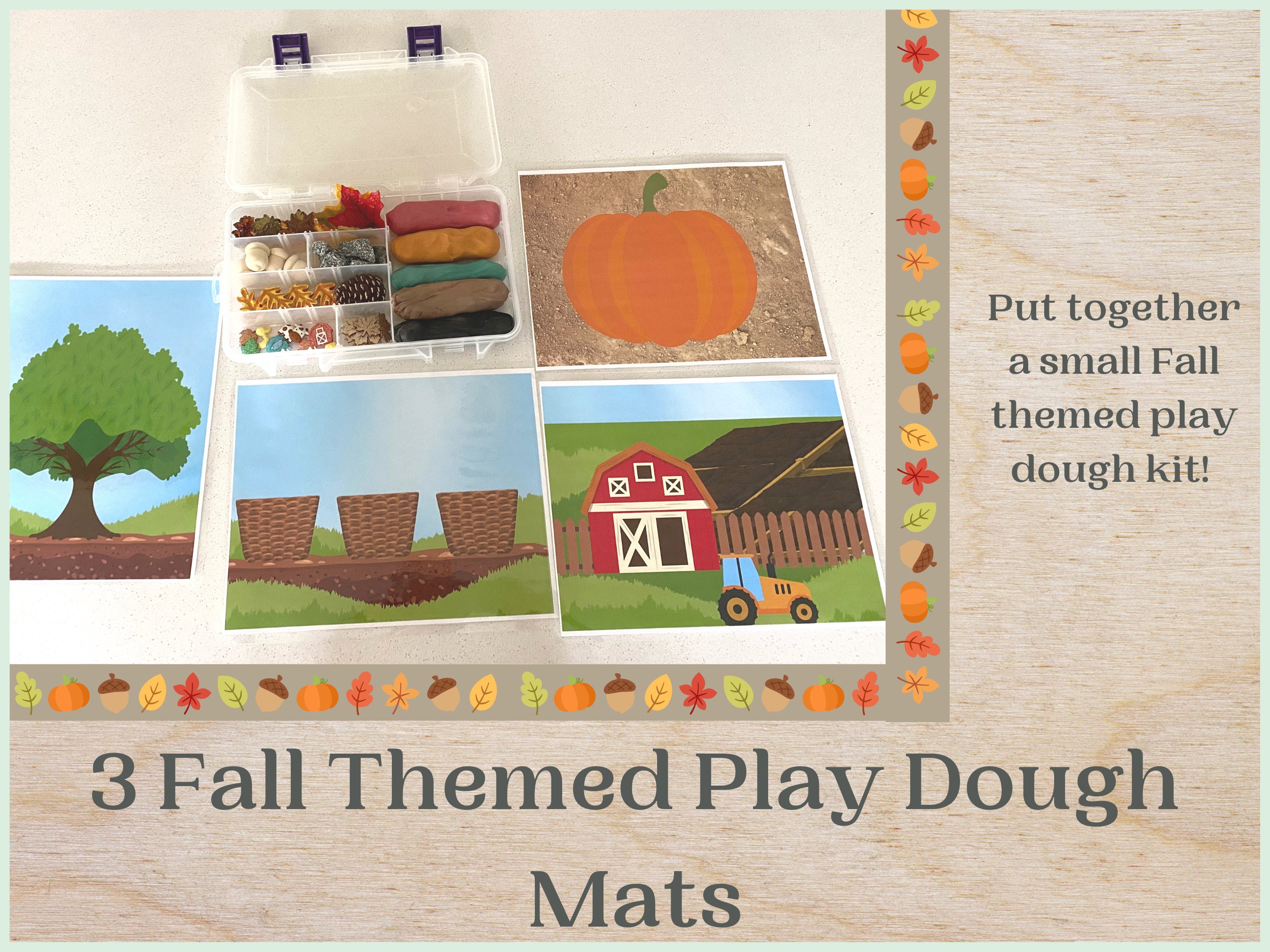 Preschool Fall Harvest Unit Study Bundle | Homeschool Preschool ...