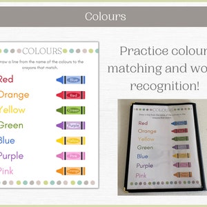 Homeschool Preschool Morning Menu Printable | Morning Menu Pages | Busy ...