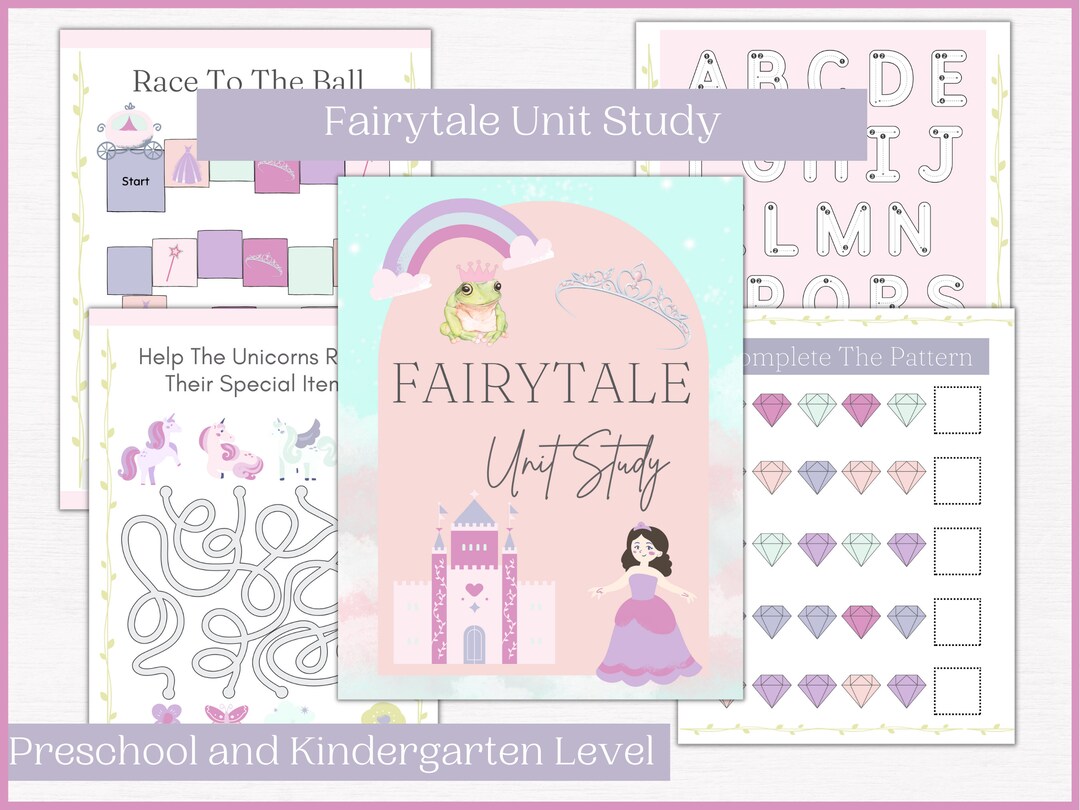 Fairytale/princess Themed Preschool Unit Study | Preschool Curriculum ...