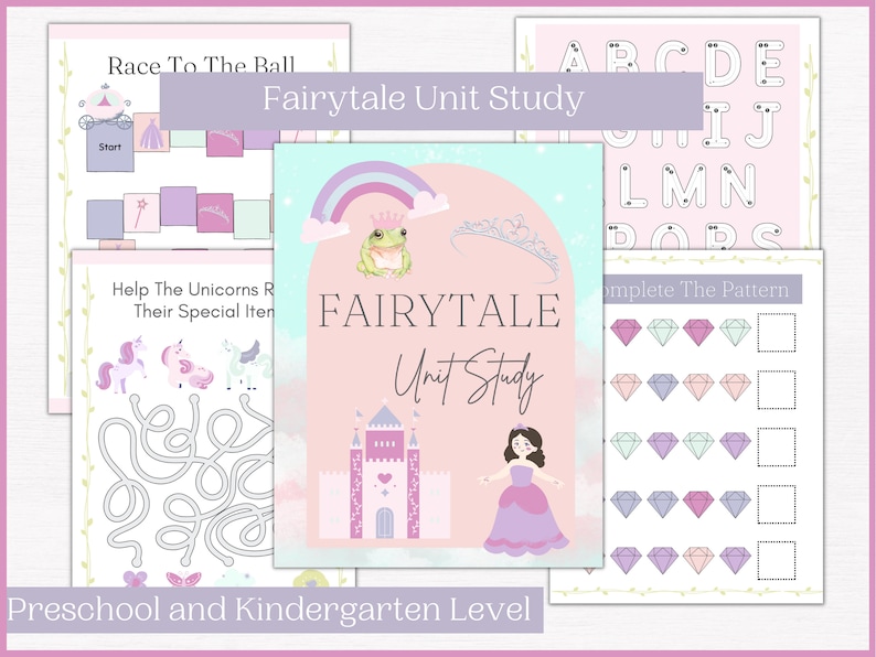 Fairytale/princess Themed Preschool Unit Study | Preschool Curriculum ...