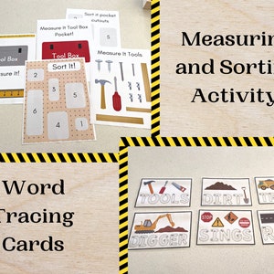 Preschool Construction Themed Unit Study | Homeschool Preschool Unit ...