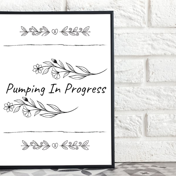 Breastfeeding Work Sign - Etsy