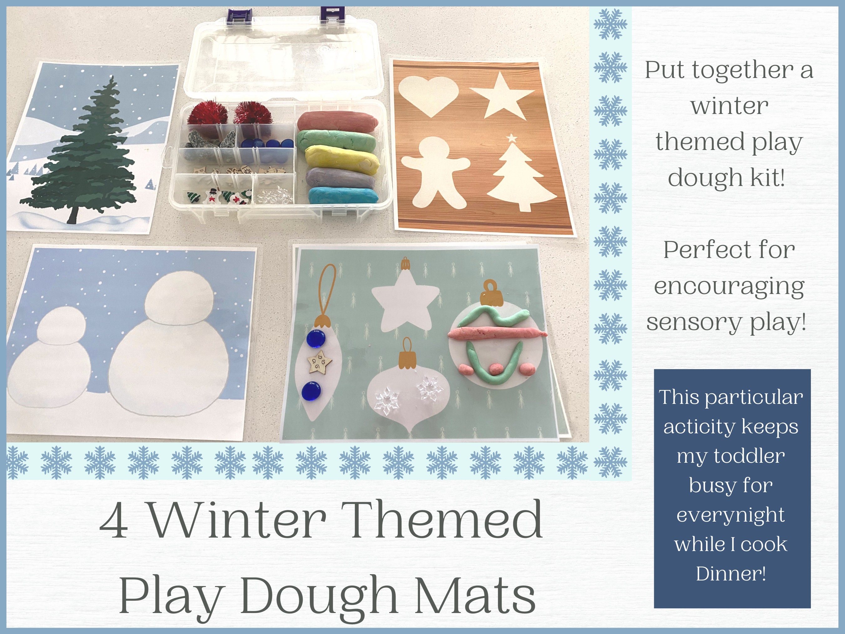 Winter Unit Study Printable Bundle | Montessori Preschool Worksheets ...