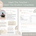 Meet the Teacher and Meet the Student, Editable Classroom Templates ...