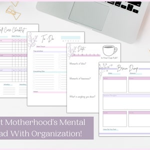 Mom Life Household Planner | ADHD Planner for Home Management ...