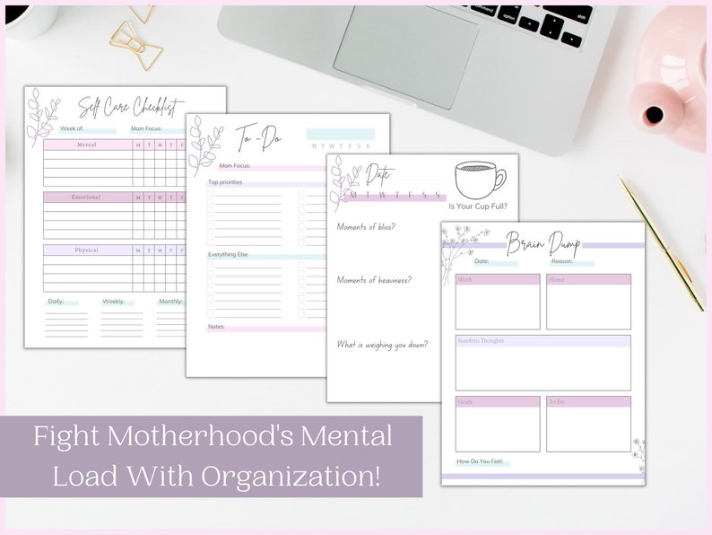 Mom Life Household Planner | ADHD Planner for Home Management ...