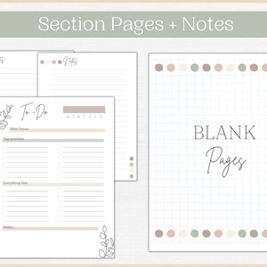 Homeschool Planner Printable | Montessori Inspired Lesson Planner - Etsy