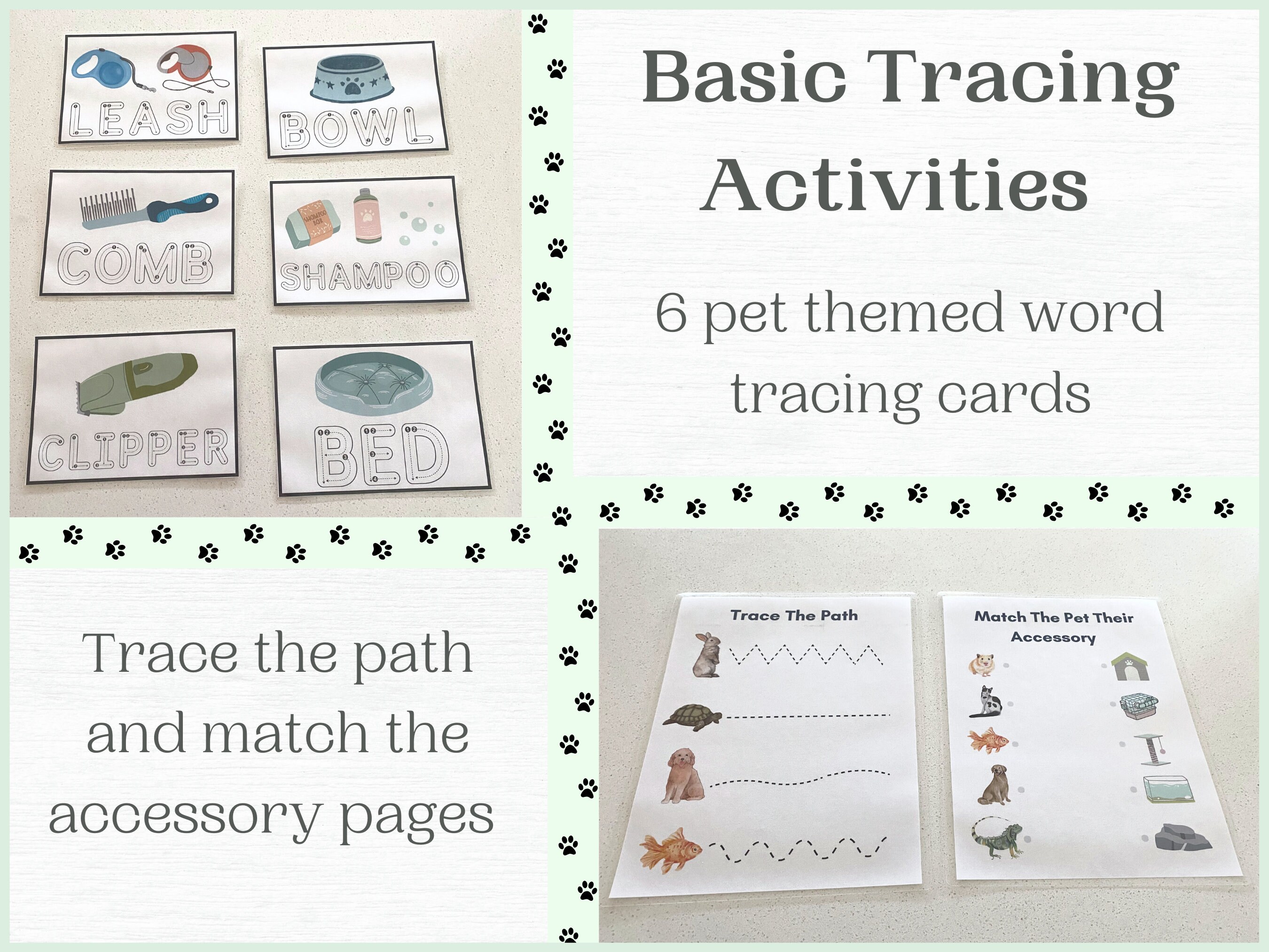 Pet Themed Unit Study Bundle Vet Clinic Dramatic Play Printables ...