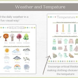 Homeschool Preschool Morning Menu Printable | Morning Menu Pages | Busy ...